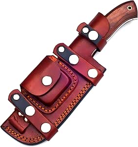 Amazon.com: Handmade Leather Knife Sheath for Fixed Blade Tracker ...