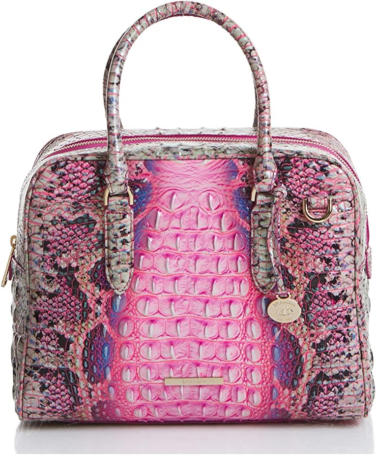 BRAHMIN Pink Cobra Ombre Melbourne Marissa: Handbags: Amazon.com