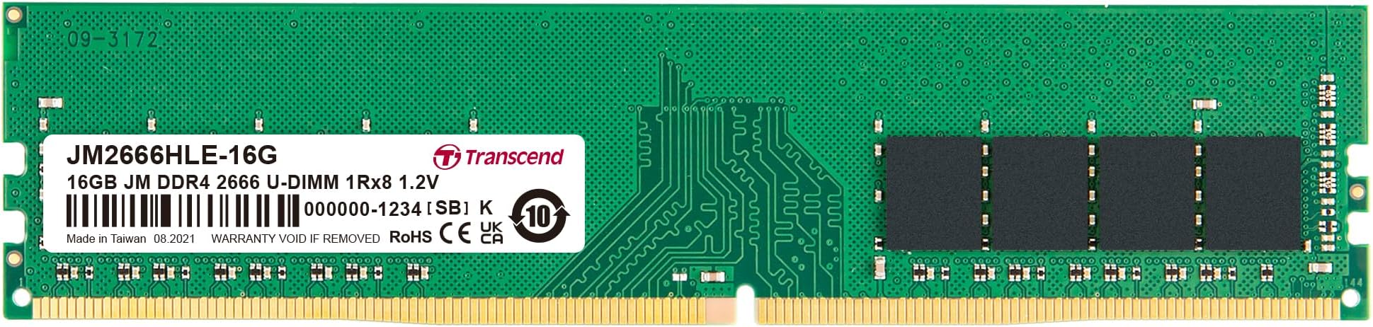 Amazon.in: Buy Transcend 16GB DDR4 2666 Desktop Memory, JetRam Memory ...