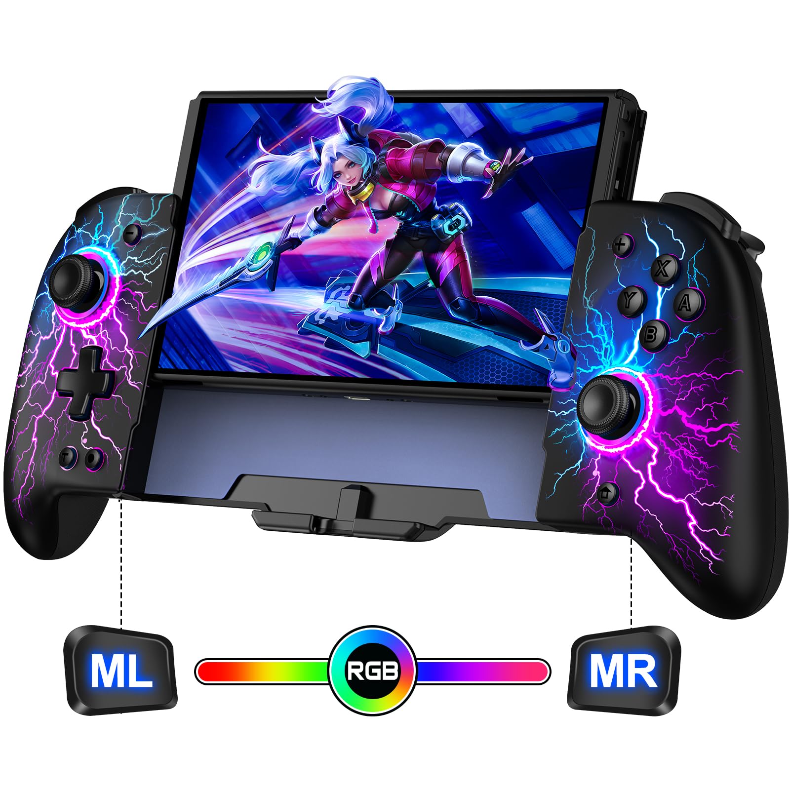 Snapklik.com : Switch Controllers For Nintendo Switch/OLED Controller ...