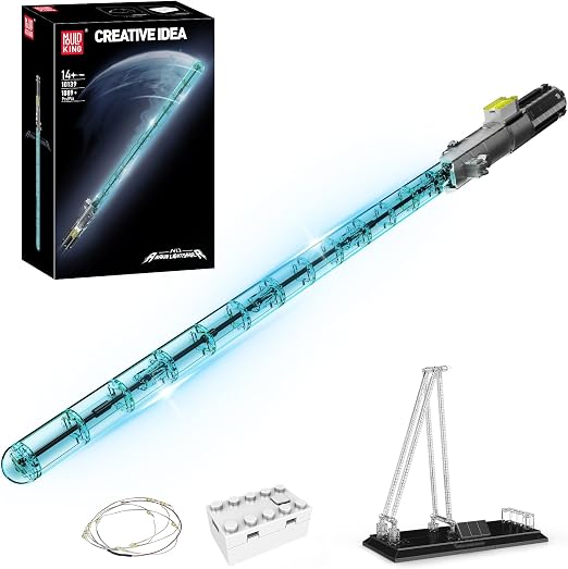 Amazon.com: Mould King 10139 Sword Building Block Model Kit, Light ...