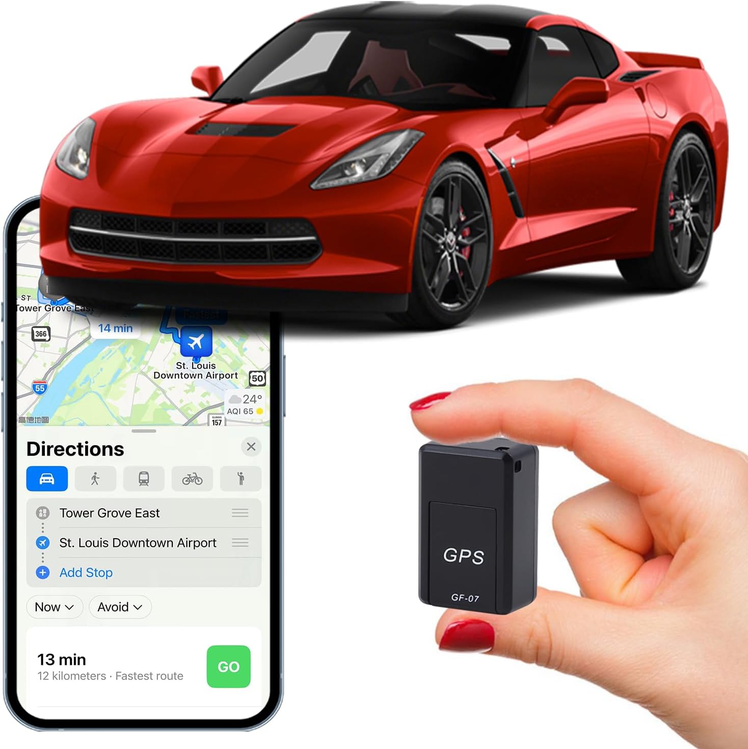 Amazon.com: GPS Tracker by Myloc8 – Universal GPS Tracker for Vehicles ...