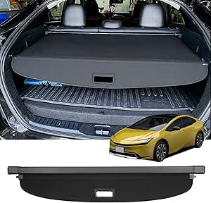 Amazon.com: Arokzn Cargo Cover Designed for Toyota Prius 2016-2023 ...