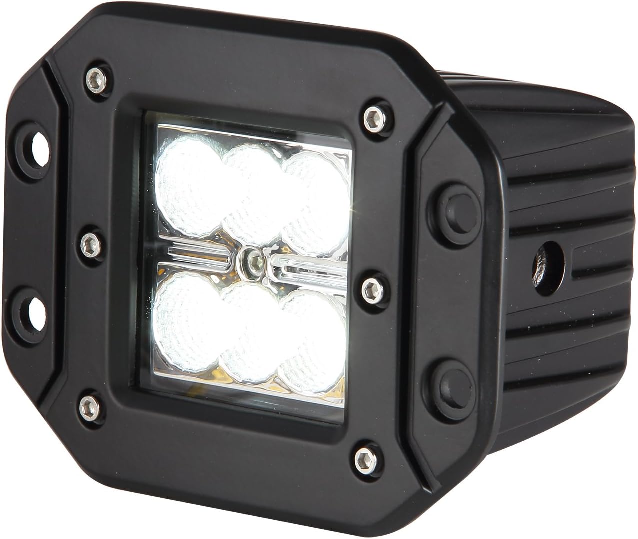 Amazon.com: Pilot Automotive PL-9738P 3" PLX LED Cube with Bezel Light ...