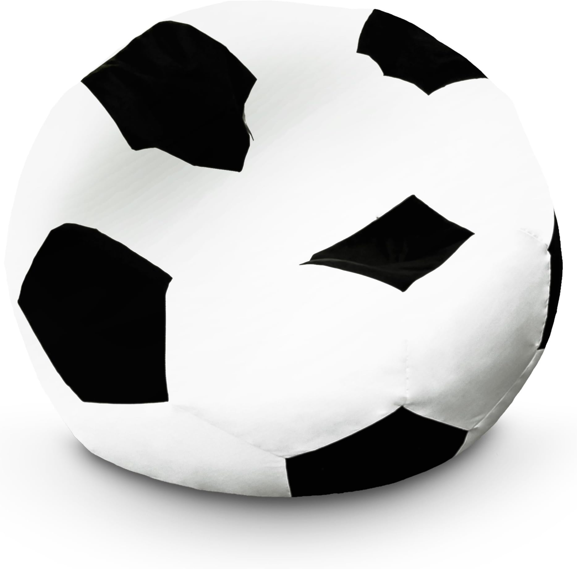 Lumaland Pouf de Luxe Football | Enfants & Adultes 90cm Bean Bag ...
