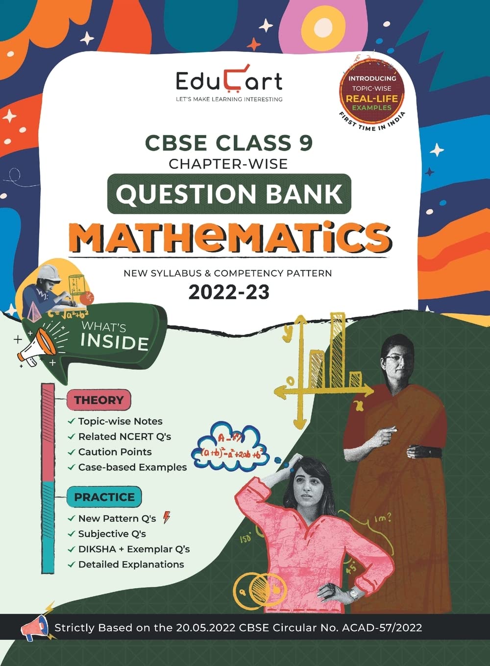 Educart Cbse Class 9 Mathematics Question Bank Book For 2022 ...