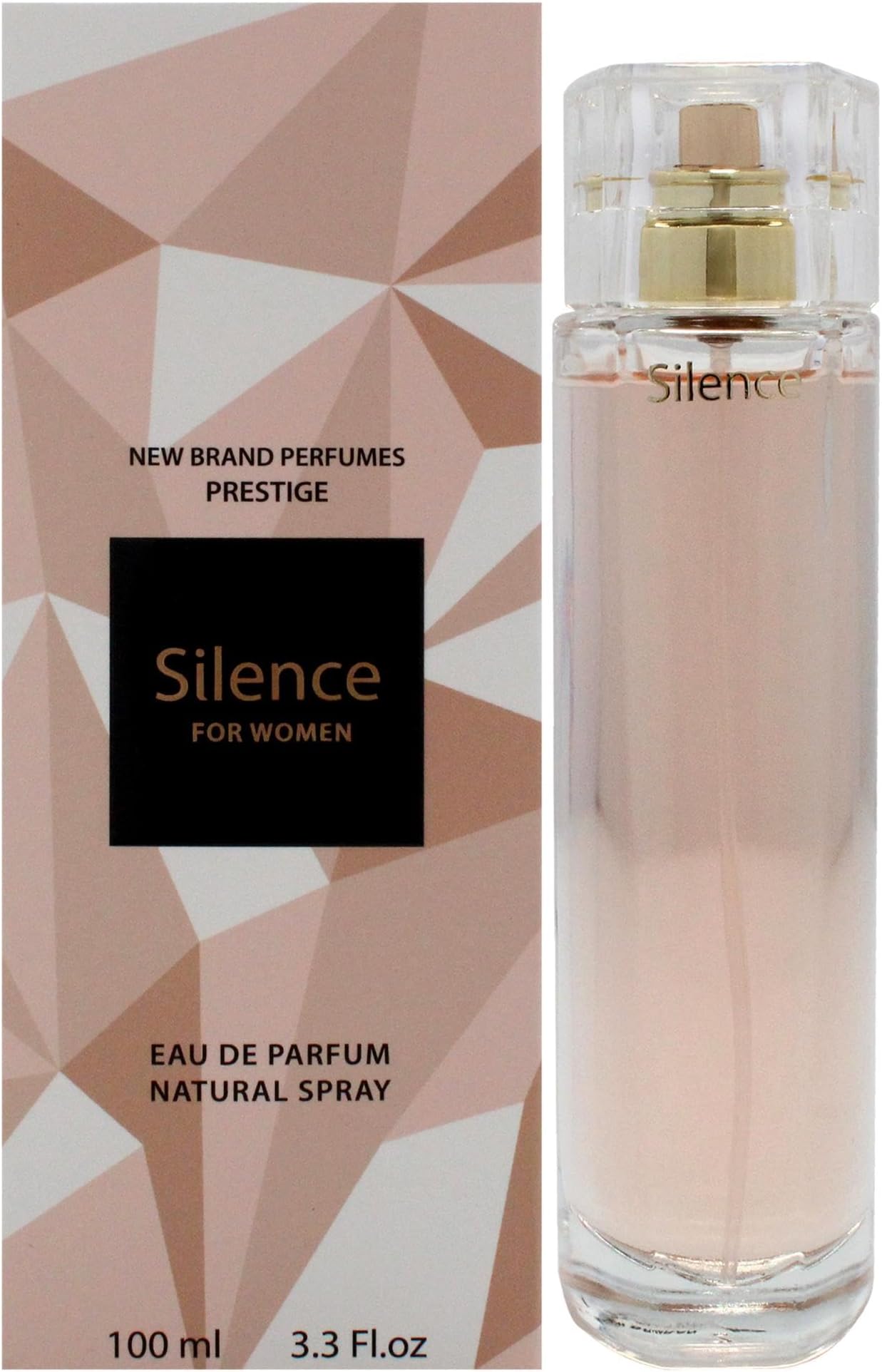 Amazon.com : New Brand Perfumes Silence EDP Spray Women 3.3 oz (sem ...