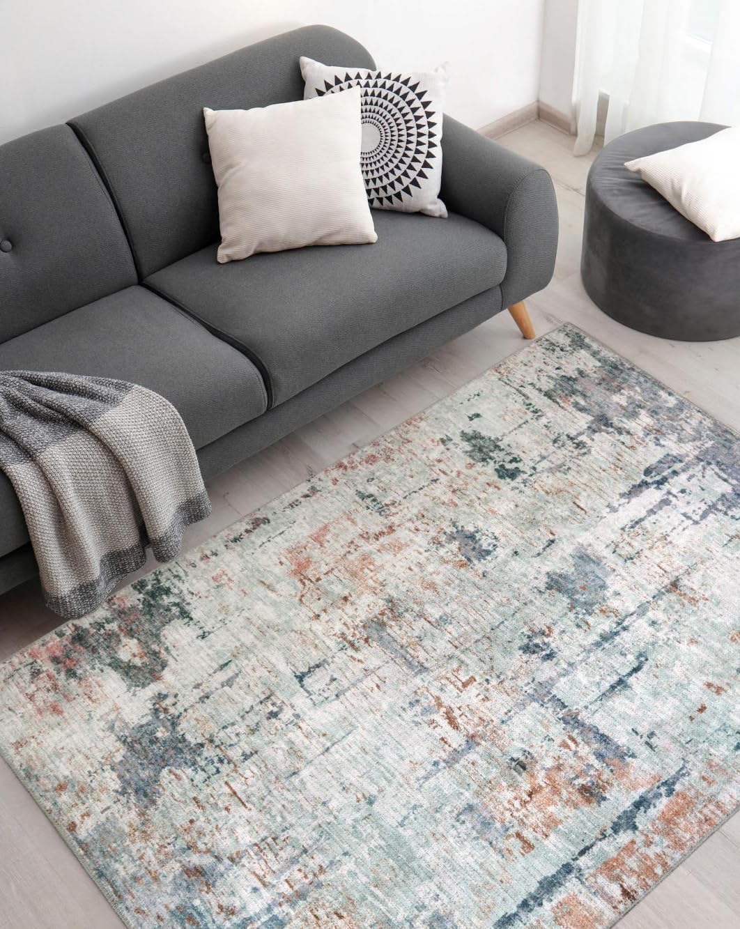 Modern Style Rugs Relay Pearl Classic Sustainable Multicolour Large Rug ...