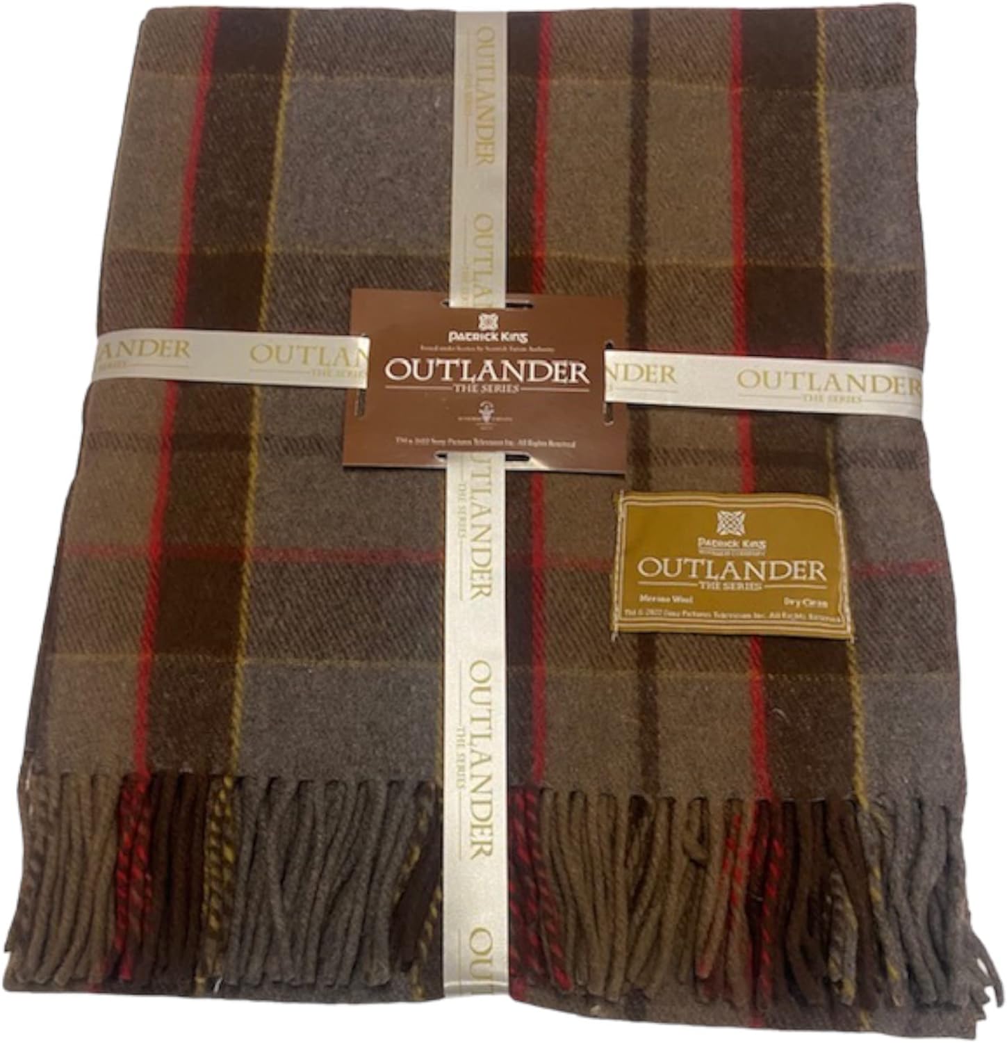 Amazon.com: Patrick King Woollen Company Outlander Merino Wool Tartan ...