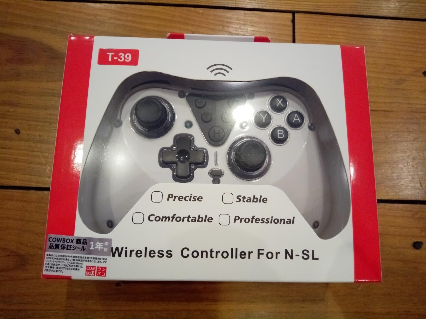 Amazon.co.jp: COWBOX switch スイッチ コントローラー 【モデル：T39H 2023年7月ホールスティック版】 （電磁）ホールエフェクト ジョイスティック 2代目 ...