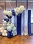 Amazon.com: Futureferry Night Blue and Ice Blue Balloons Garland Kit ...
