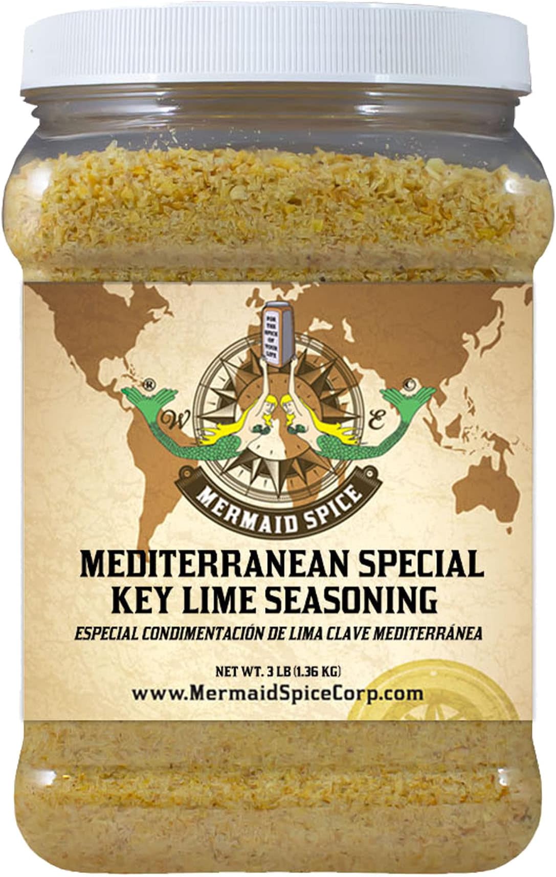 Amazon.com : Mermaid Spice Corp - Mediterranean Special Key Lime ...