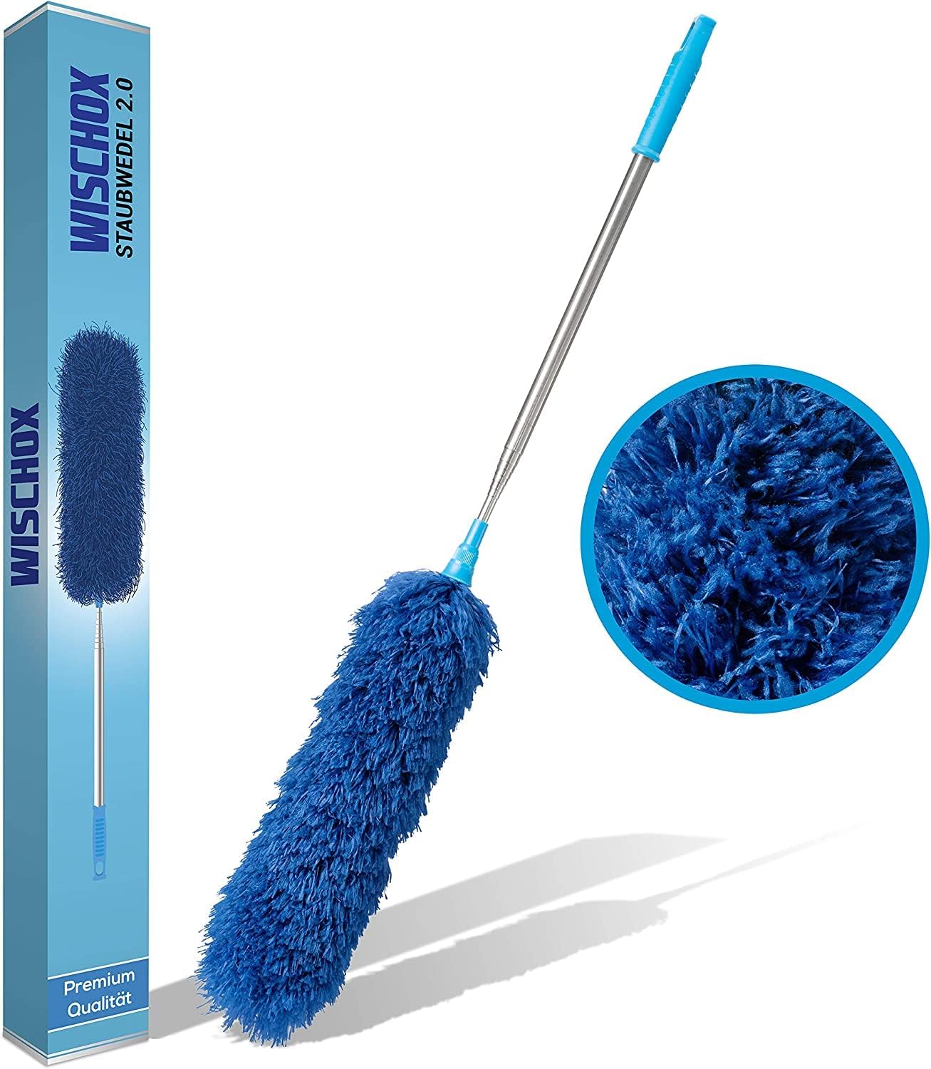 Westmark Plumeau – plumeau Extensible avec Manche télescopique, Long ...