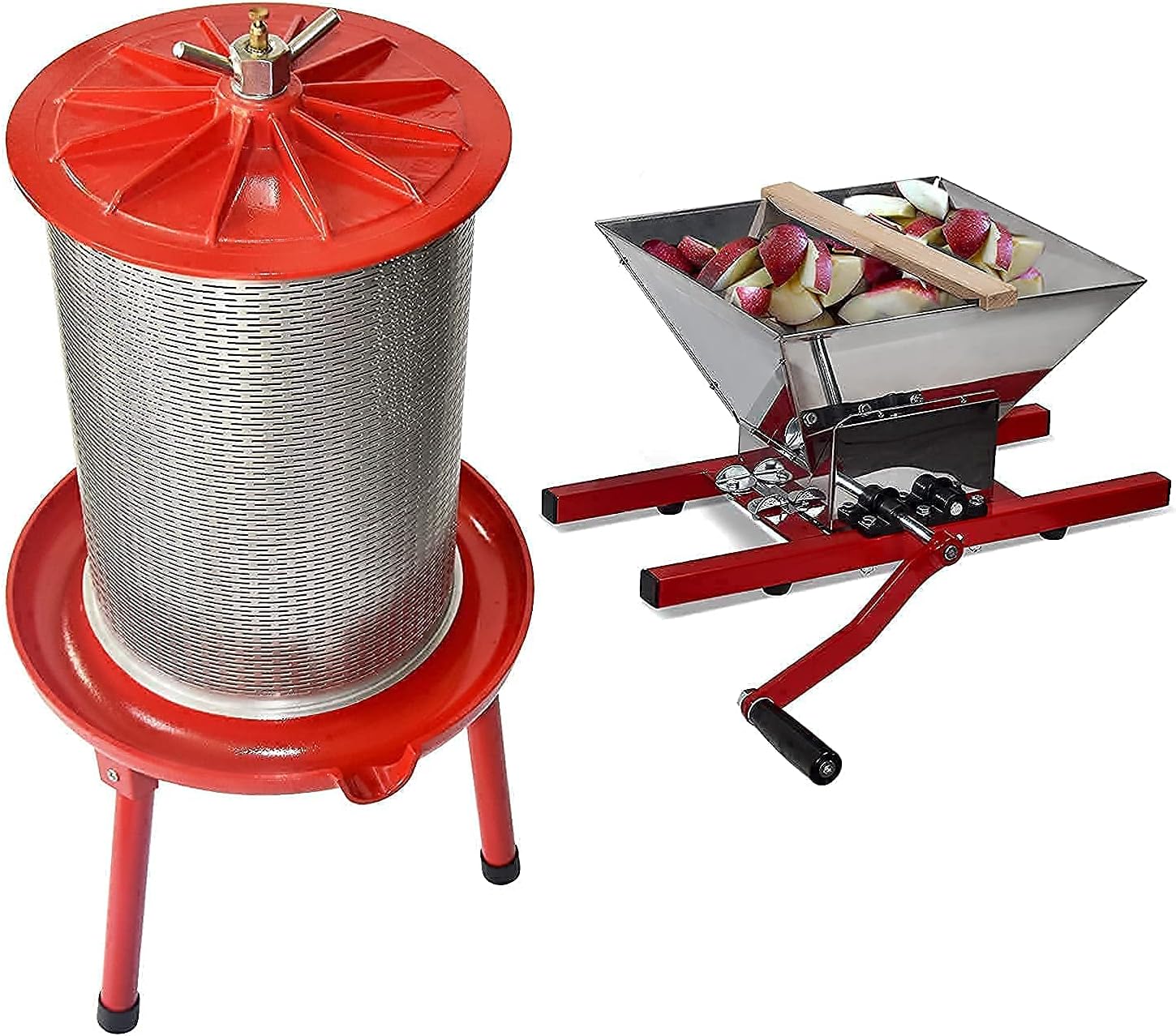 Amazon.com: SQUEEZE master Fruit Apple Wine Classic Crusher -7 Litre/1 ...