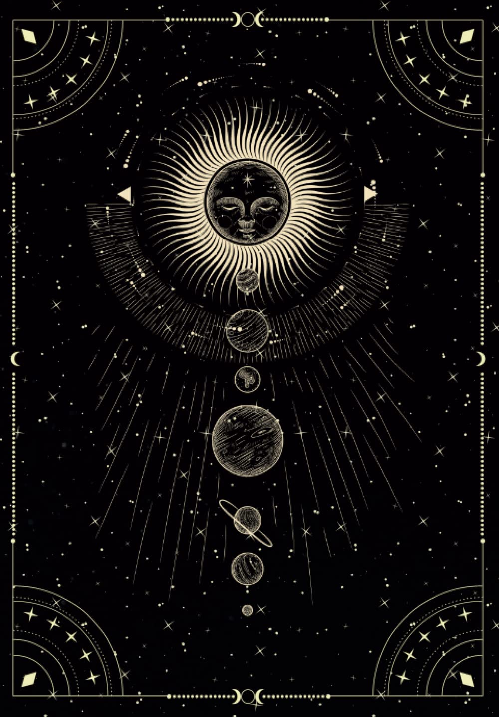 Sun and Moon: Celestial Journal Blank Lined Diary Notebook Journal for ...