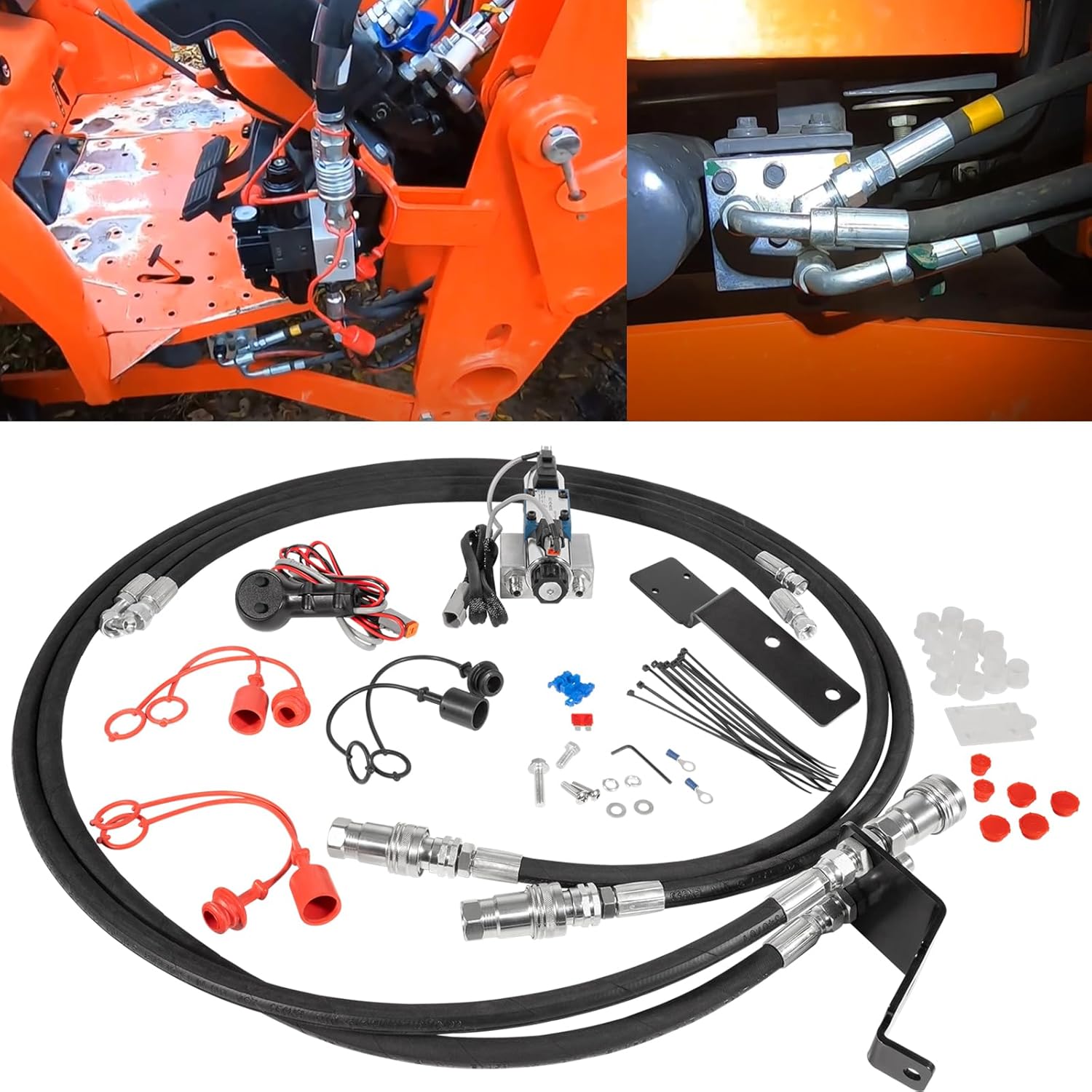 Amazon.com: Third Function Valve Kit for Kubota MX4700, MX4800, MX5000 ...