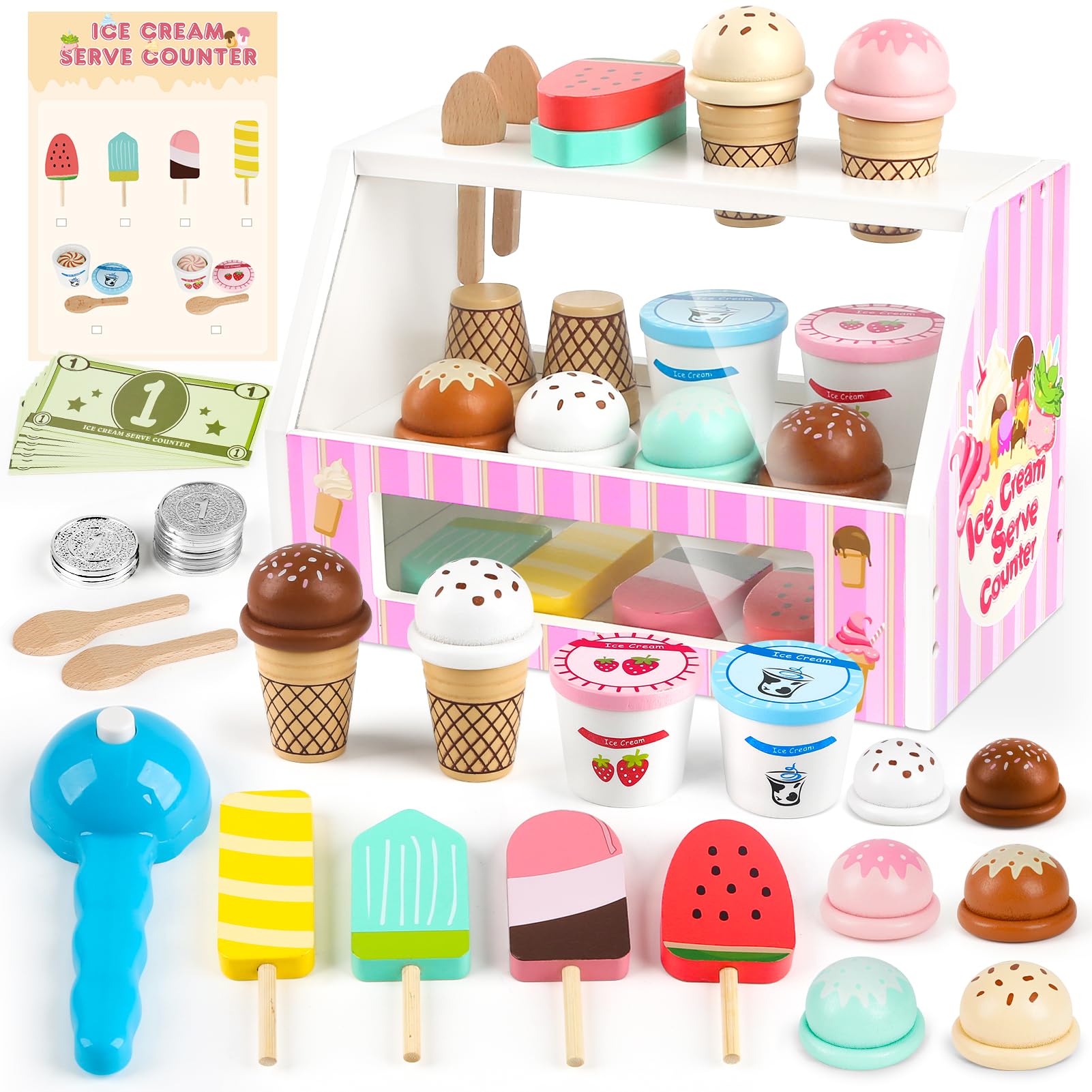 Children's toy ice cream shop online