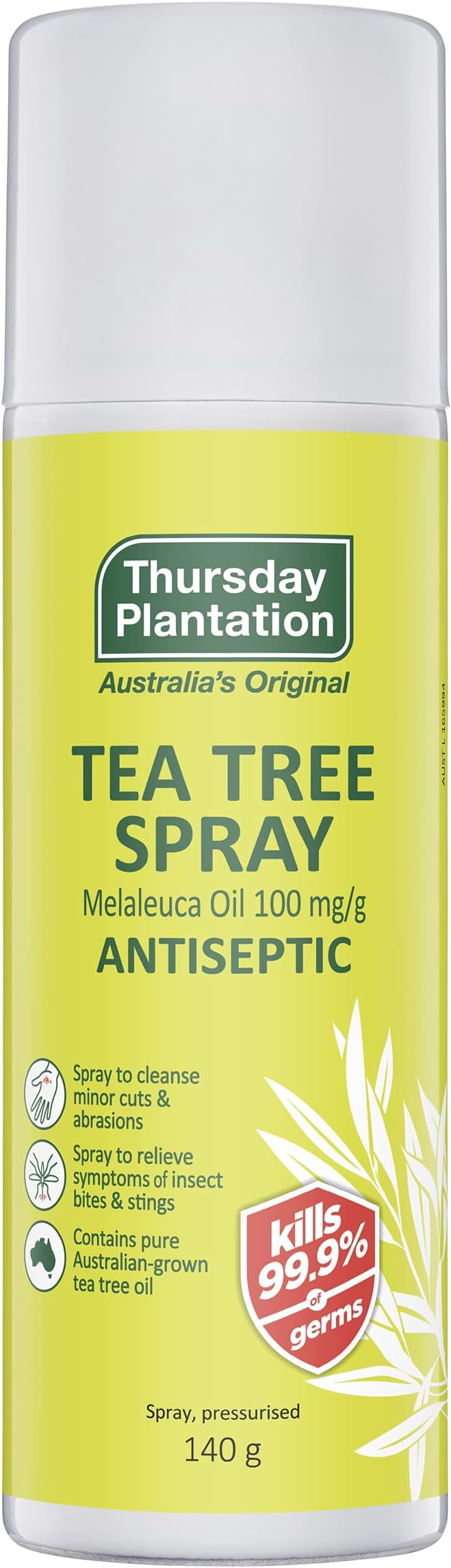 Thursday Plantation Tea Tree Spray, 140 grams : Amazon.com.au: Health ...