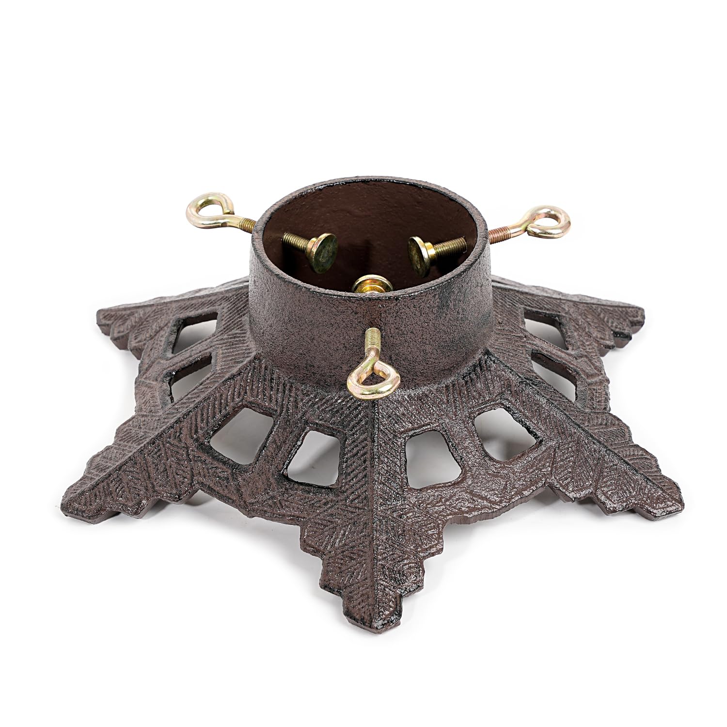 Amazon.com: Sungmor Cast Iron Christmas Tree Stand, Heavy Duty Tree ...