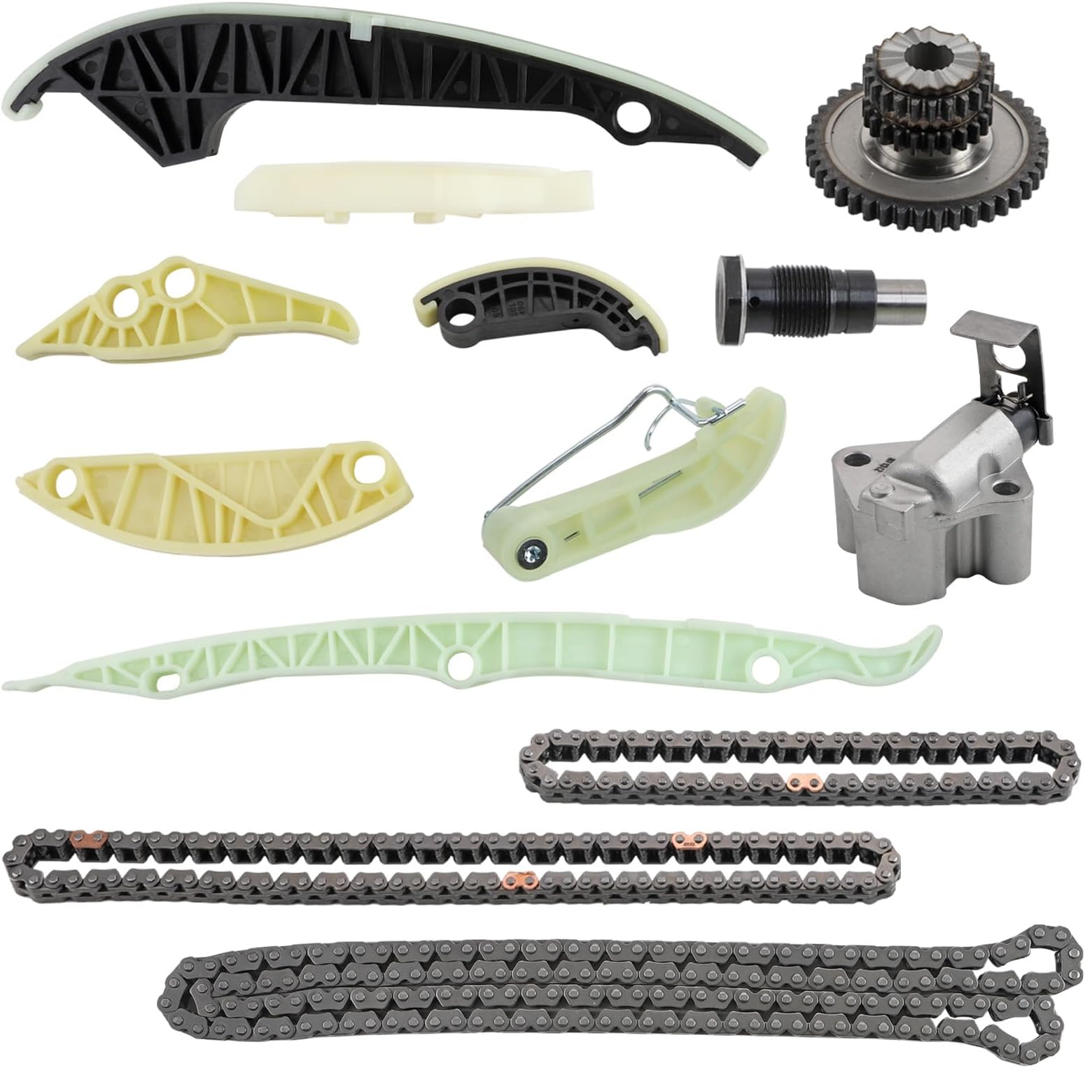 Amazon.com: Engine Timing Chain Kit Fits for 2008-2015 VW Jetta Golf ...