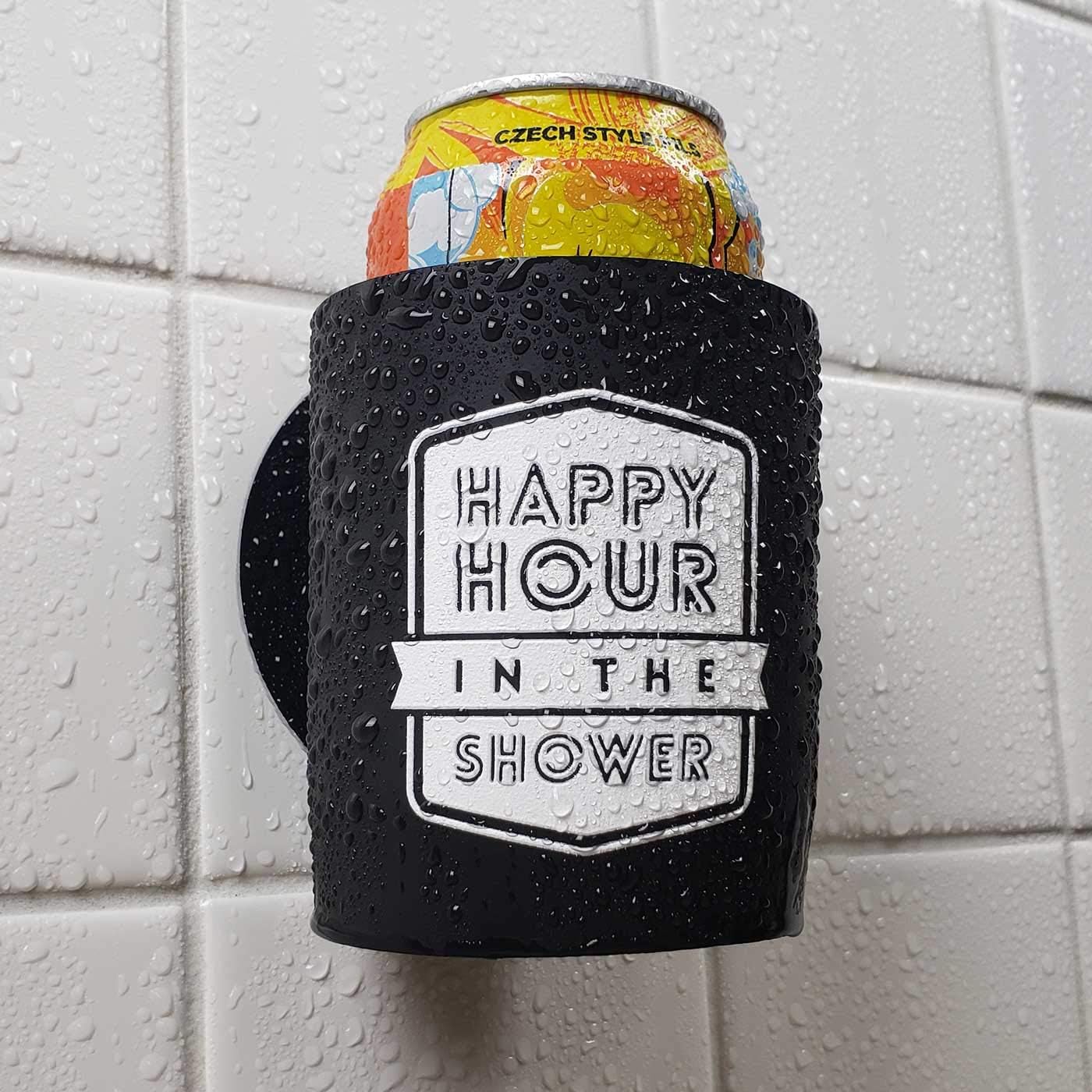 Amazon.com - Shakoolie Happy Hour in The Shower - Shower Beer Holder for in Shower Use, Keeps ...
