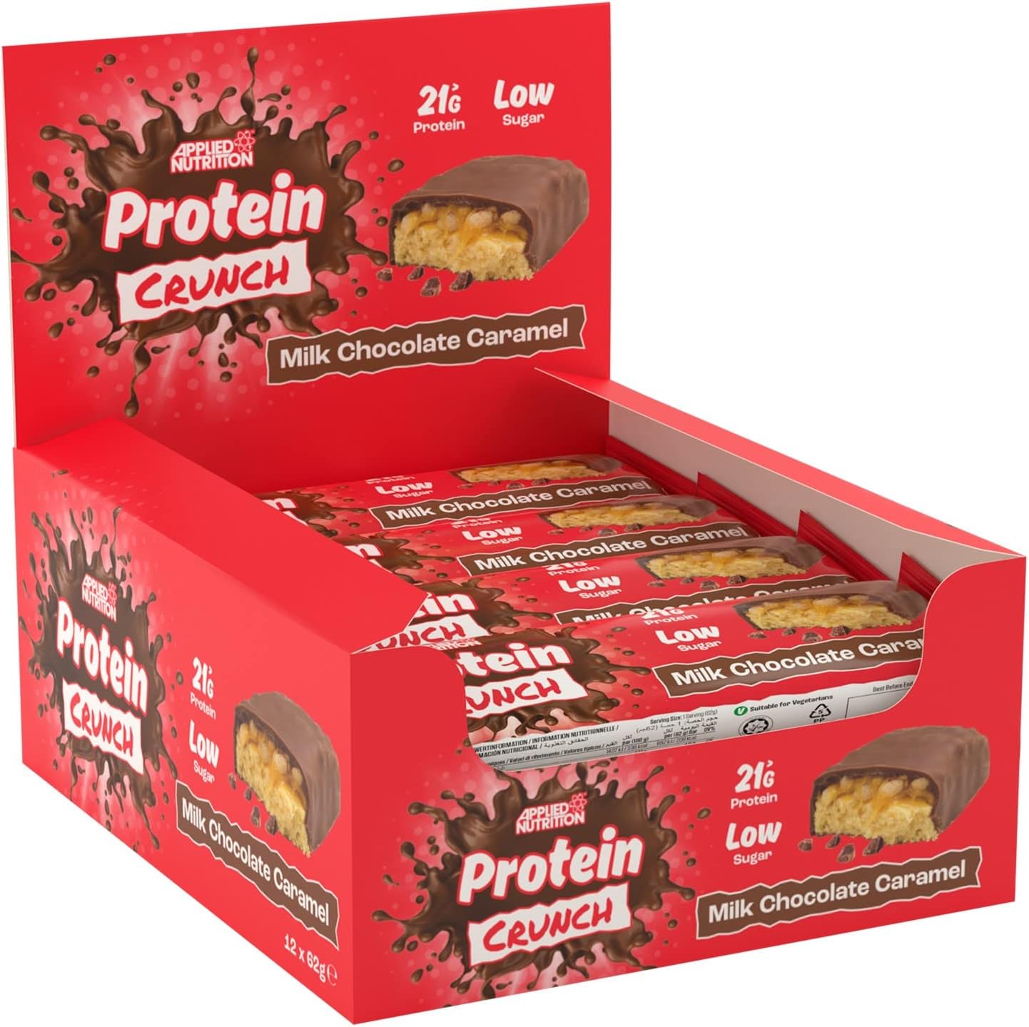 Applied Nutrition Protein Crunch – Protein Bars, High Protein, Low ...