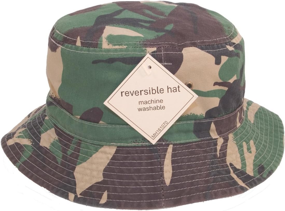 Amazon.com: SSP Hats Men's Military Bush Hat Army Style Jungle Boonie ...