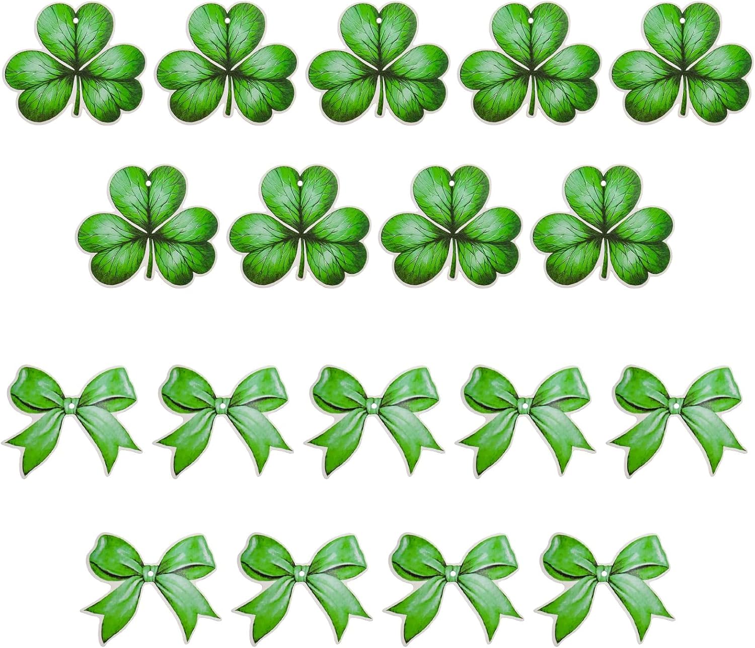 Amazon.com: 18Pcs St Patricks Day Pendants Shamrock Decorations, St ...
