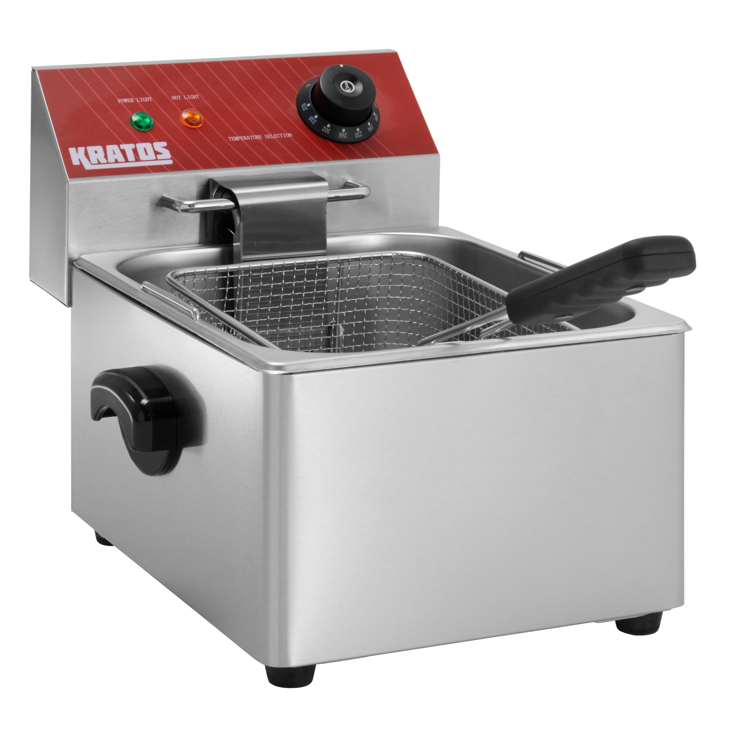 Amazon.com: Kratos Commercial Electric Countertop Deep Fryer, 10 lb ...