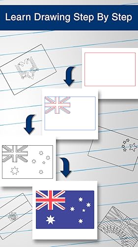 How to Draw Country Flags - App on the Amazon Appstore