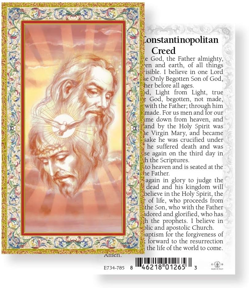 Amazon.com: Nicene - Constantinopolitan Creed Gold Stamped Paper Holy ...