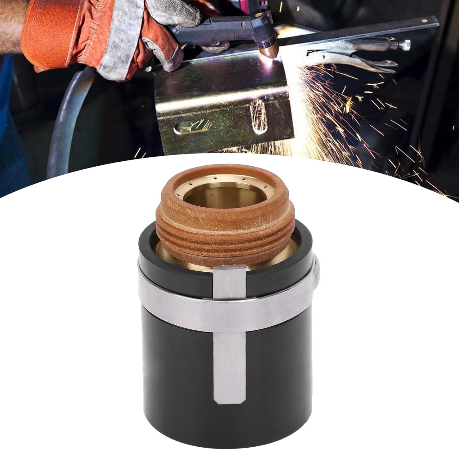 Agatige Retaining Cap, 420156 Plasma Cutting Torch Retaining Cap Cover ...