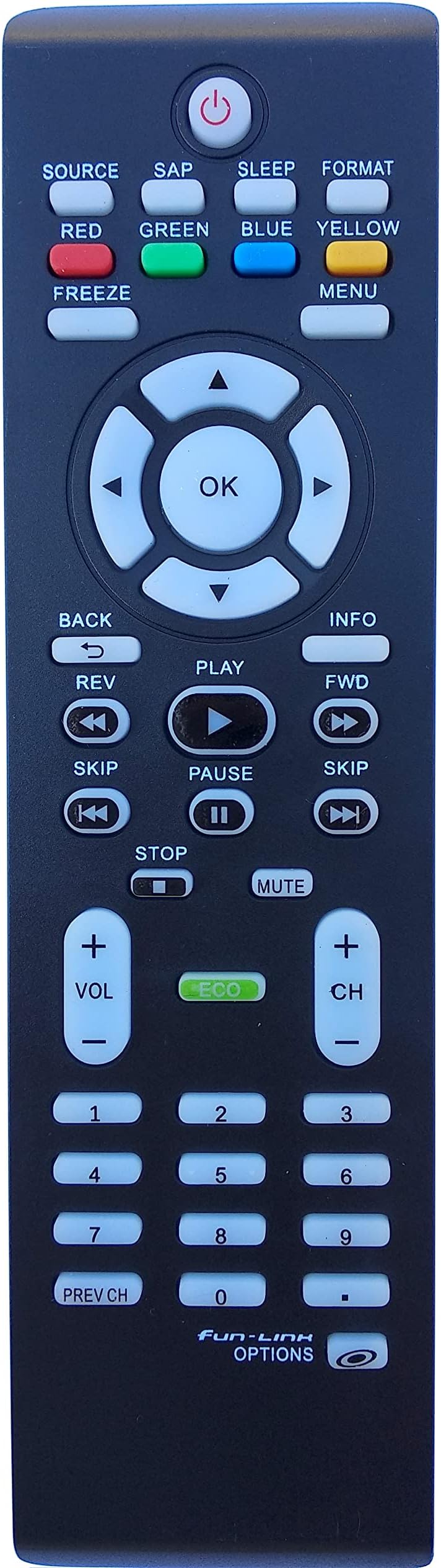 Amazon.com: NH407UP Remote Control Replaced for Magnavox TV Remote ...