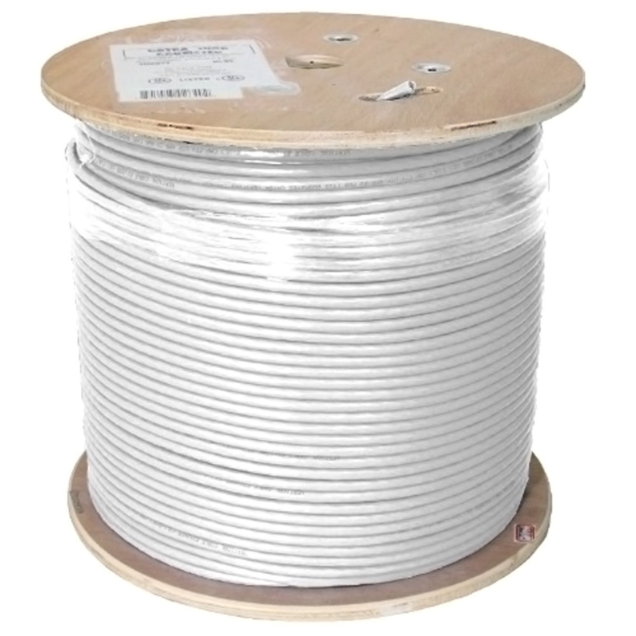 Amazon.com: Vertical Cable Cat6A 10G, UTP, 23AWG, Solid Bare Copper ...