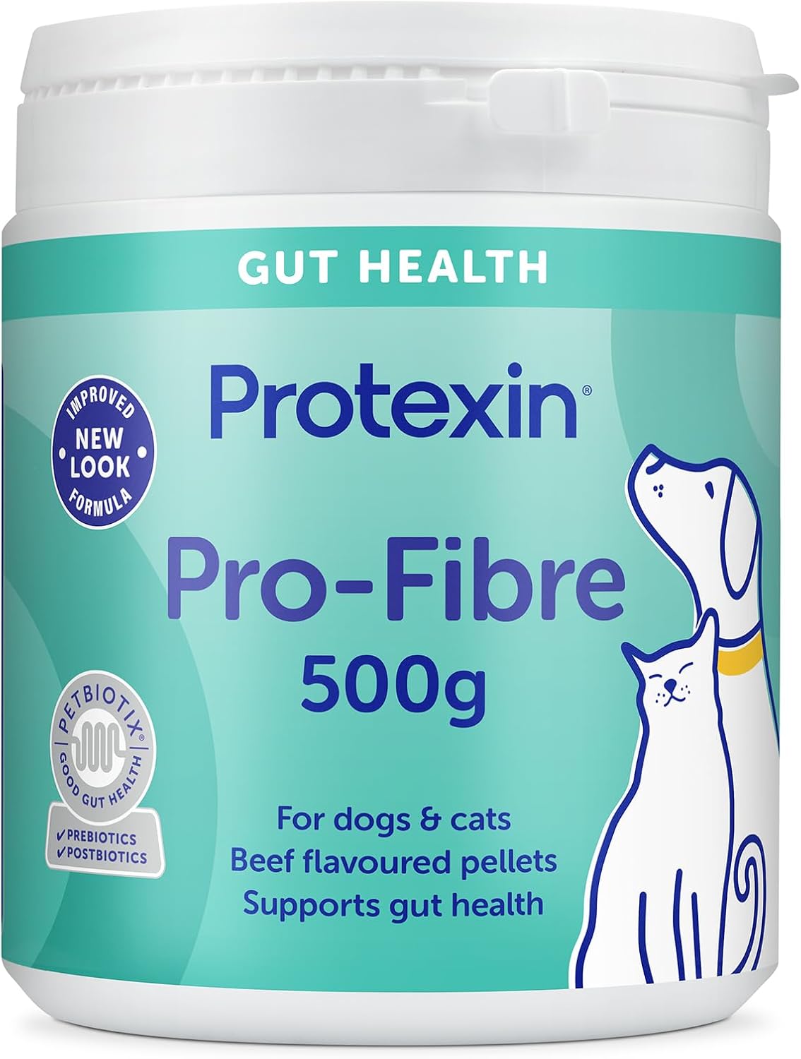 Protexin Pro-Fibre for Dogs – High-Fibre Digestive Supplement with ...