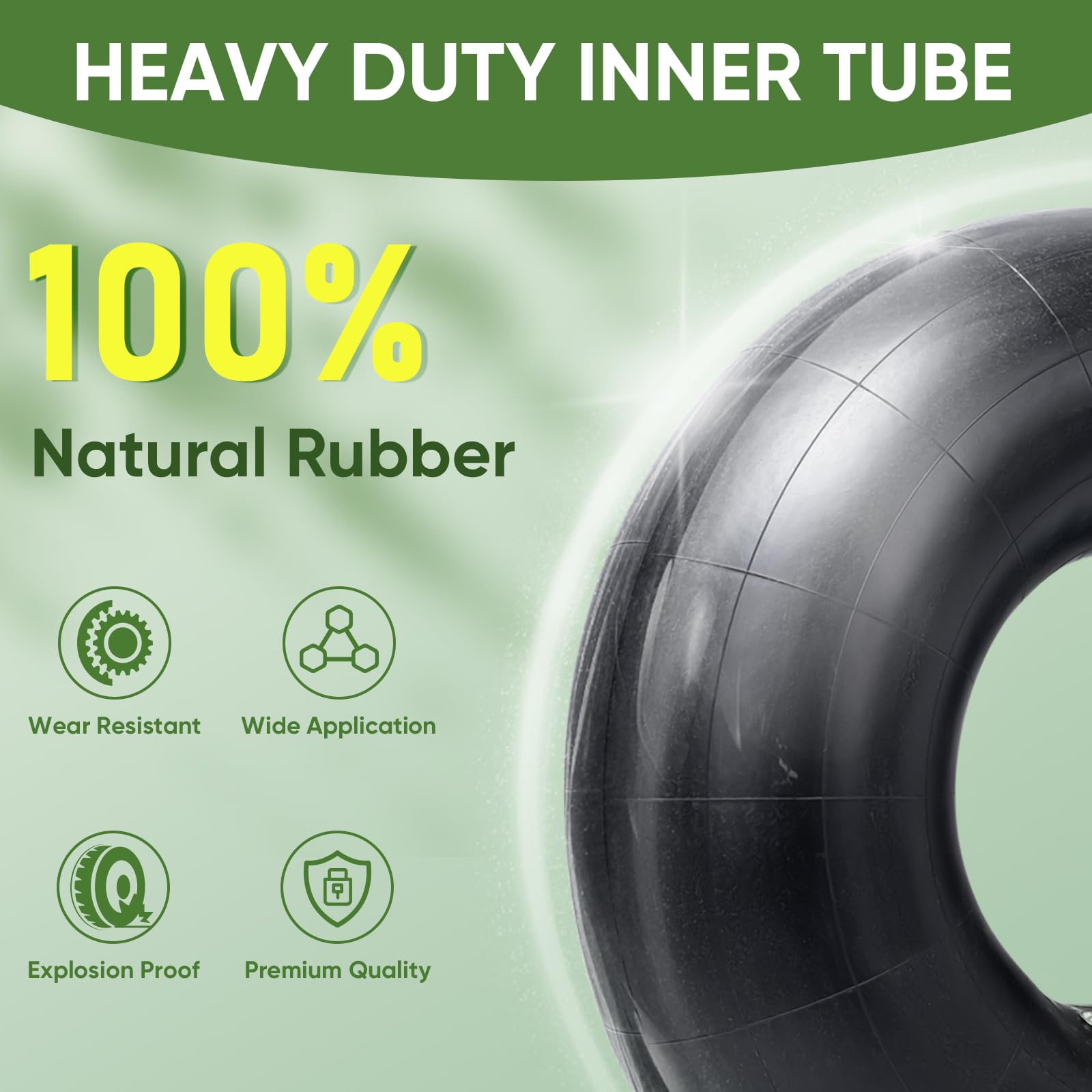 Snapklik.com : TICONN 15x6.00-6nhs Lawn Mower Tires Inner Tube, 2 Pack ...