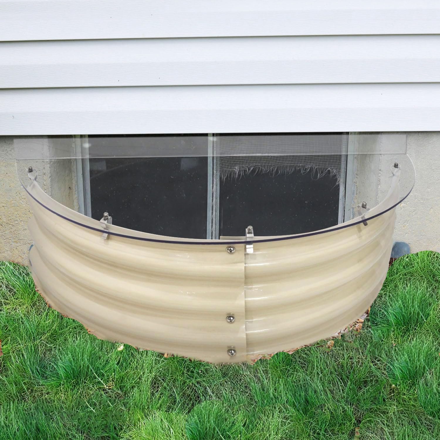 Tredre Window Well Covers Outside, Basement Window Well Cover, Heavy ...