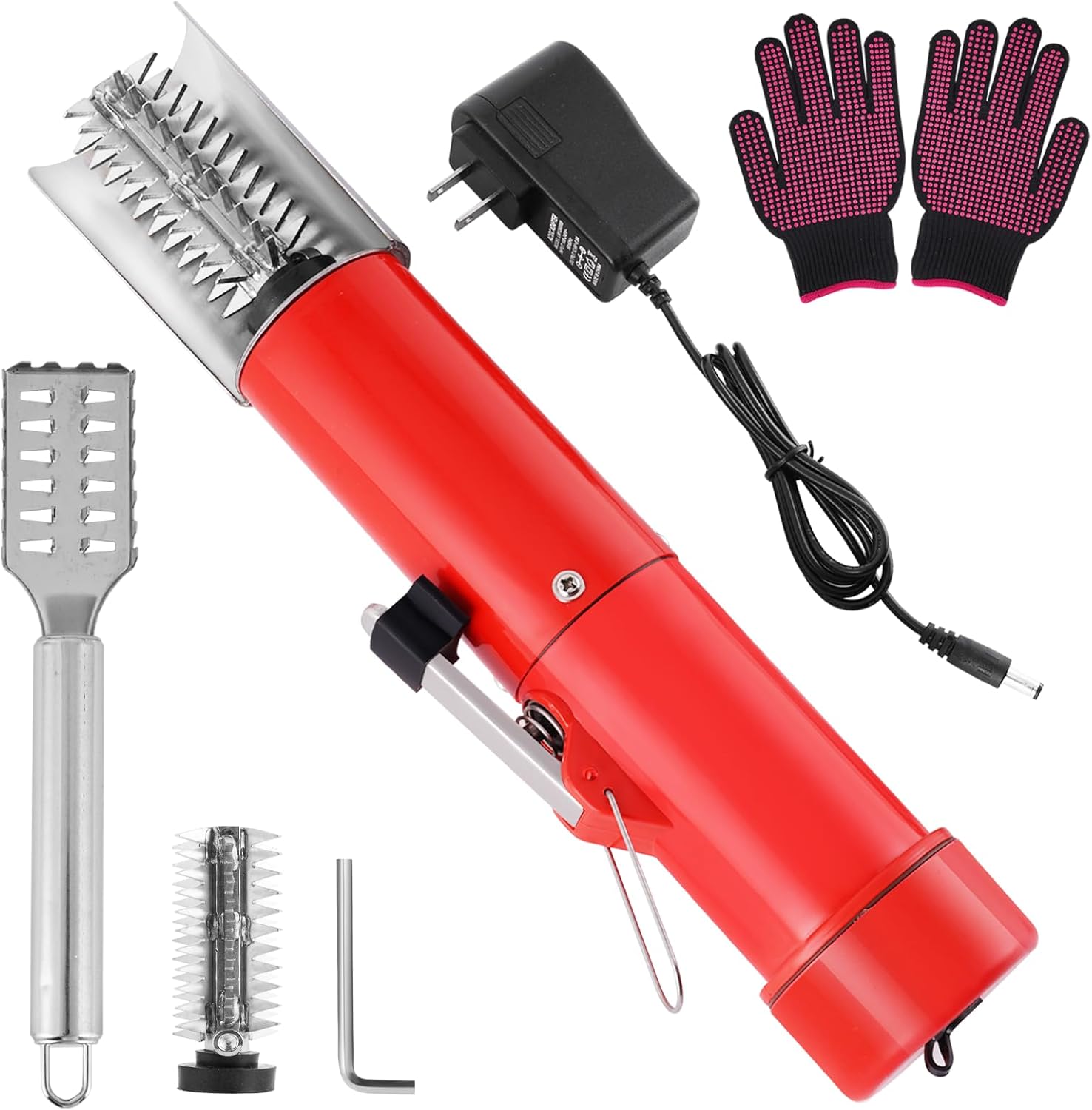 Amazon.com: Electric Fish Scaler Remover Cordless 2600mAh Battery ...