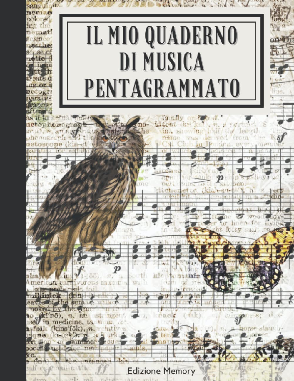 Buy IL MIO QUADERNO DI MUSICA PENTAGRAMMATO: 100 Pagine con 12 ...