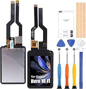 Amazon.com : Screen Replacement for GoPro Hero 10 LCD Display for GoPro ...