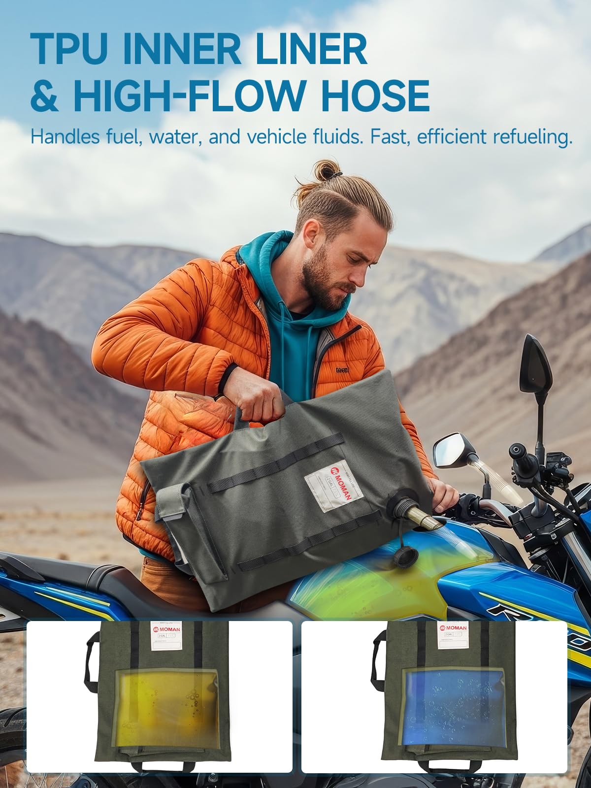 Snapklik.com : Armadillo Bag 2 Gallon Fuel Bladder For Storage Of ...