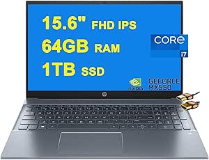 Amazon.com: HP Pavilion 15 Business Laptop 15.6" FHD IPS BrightView Touchscreen Intel 10-core i7 ...