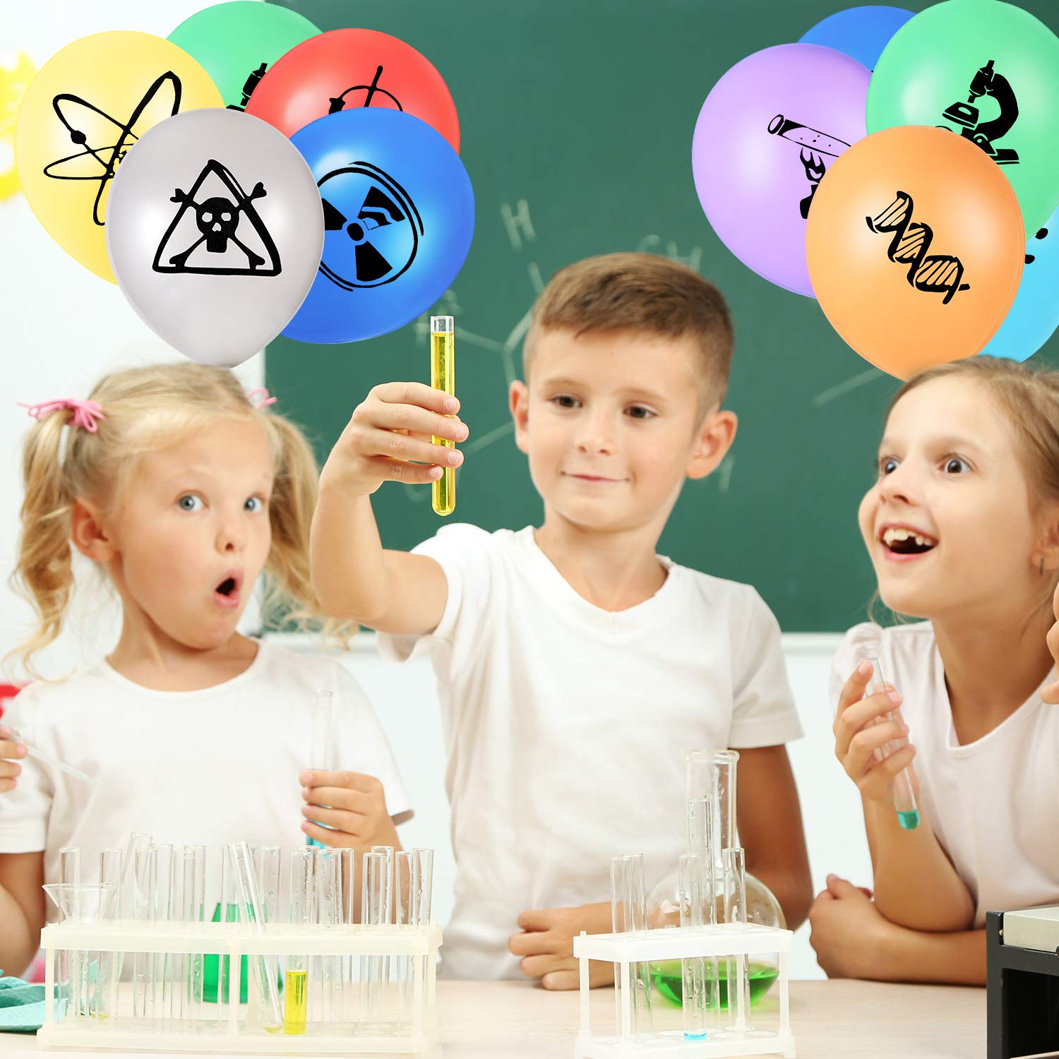 Snapklik.com : 40 Pieces Science Party Balloons Lab Week Decorations ...