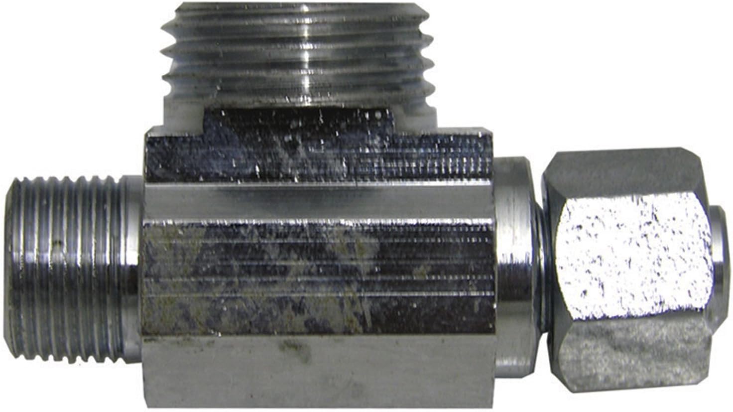 LASCO 06-9123 Angle Stop Adapter Tee for 3/8-Inch OD Compression x 3/8 ...