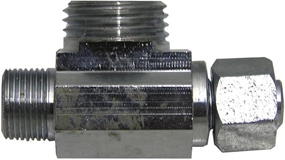 LASCO 06-9123 Angle Stop Adapter Tee for 3/8-Inch OD Compression x 3/8 ...