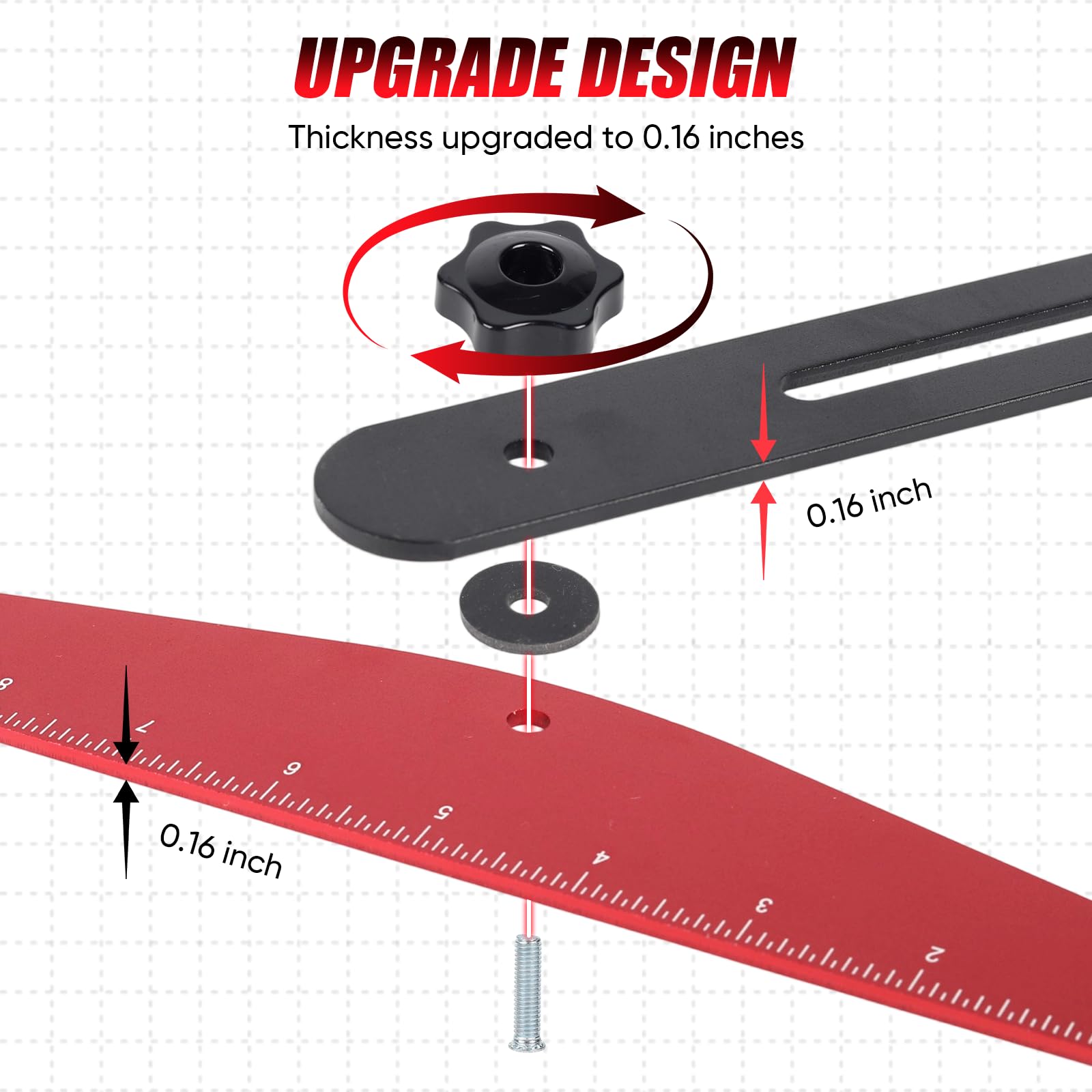 Snapklik.com : Stair Tread Template Tool - Solid Stair Tread Gauge ...