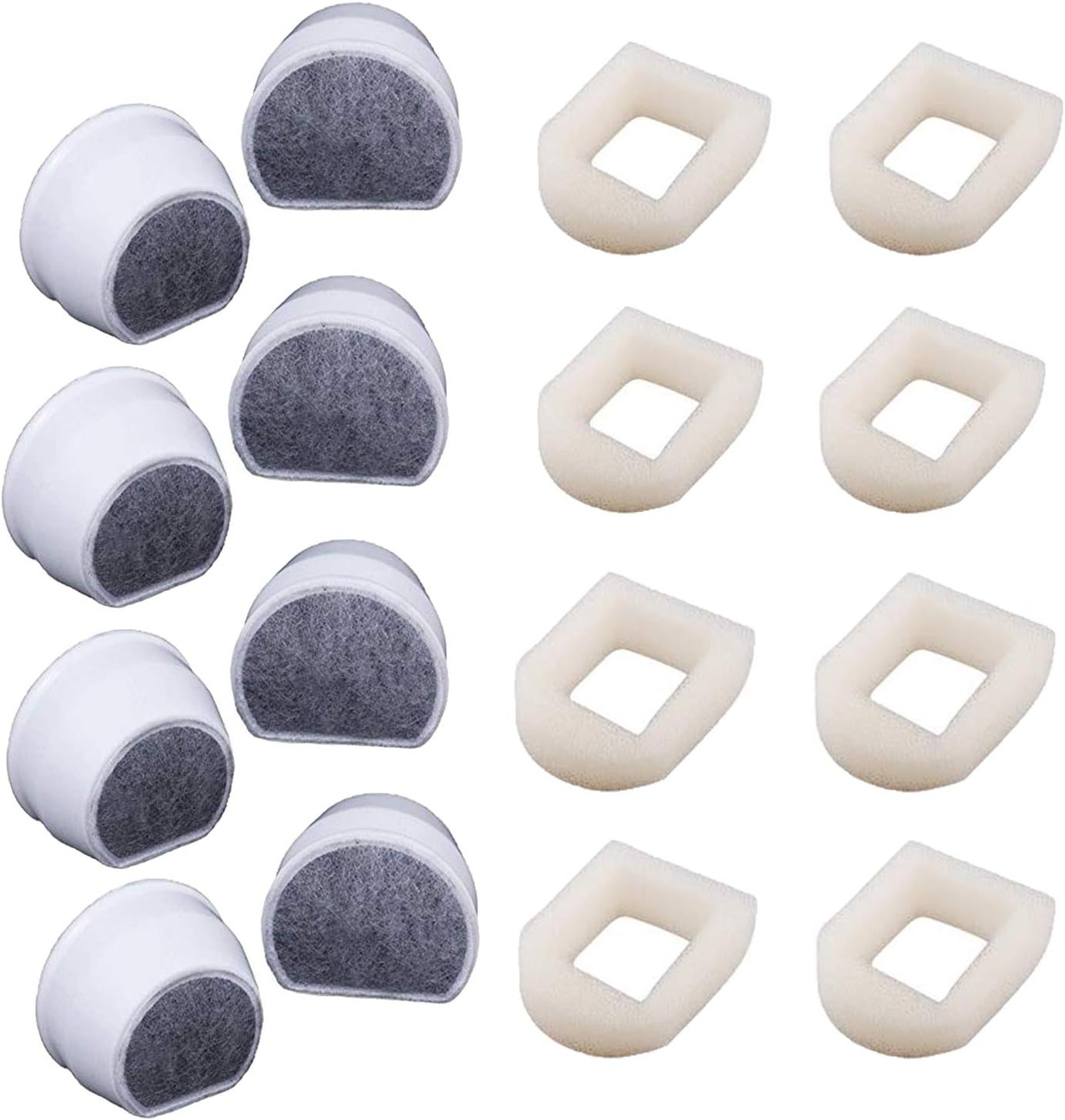 Pack 4 Filtros PetSafe Drinkwell Pet Fountain Replacement Foam Filter ...