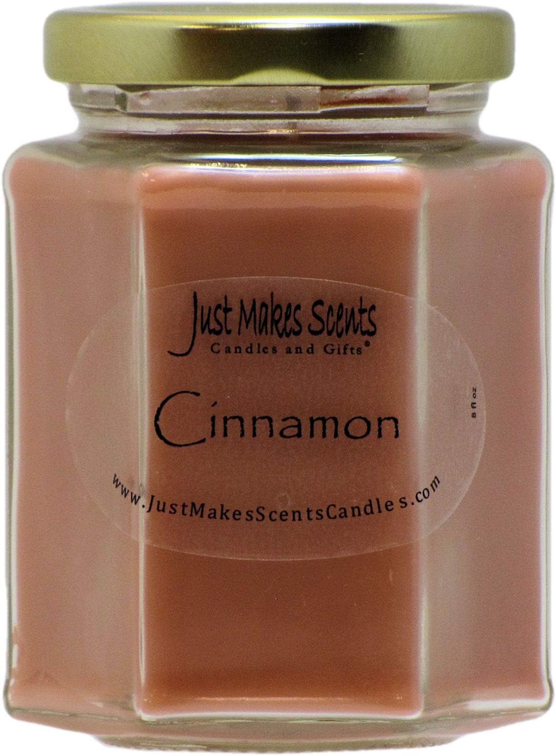 Amazon.com: Cinnamon Scented Candle | Aroma of Fresh Ground Cinnamon ...