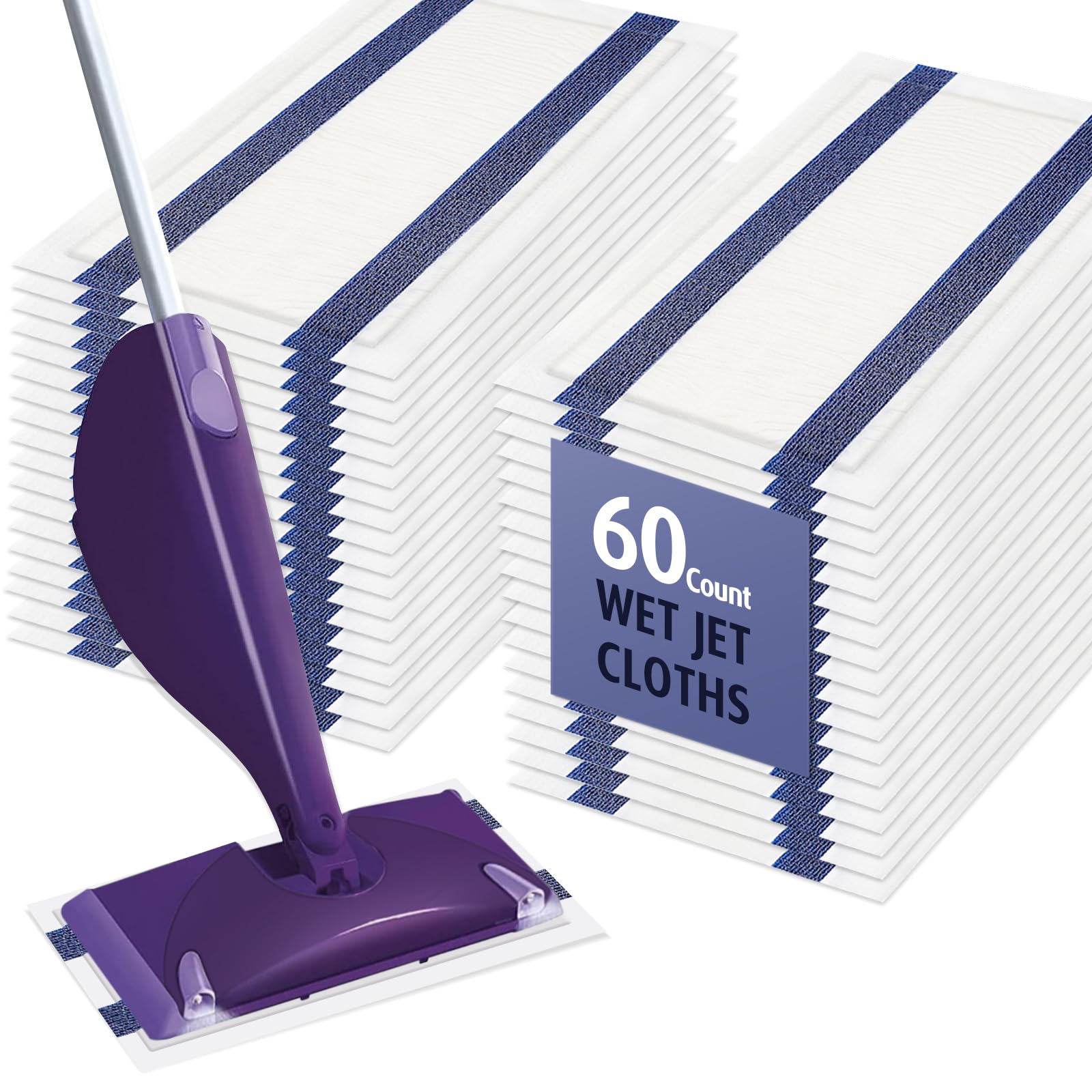Amazon.com: AIR U+ Disposable Mop Pad Refills for Swiffer Wet Jet Mops ...