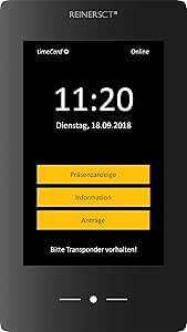 REINER SCT Timecard Terminal 3 (RFID) : Amazon.ae: Office Products